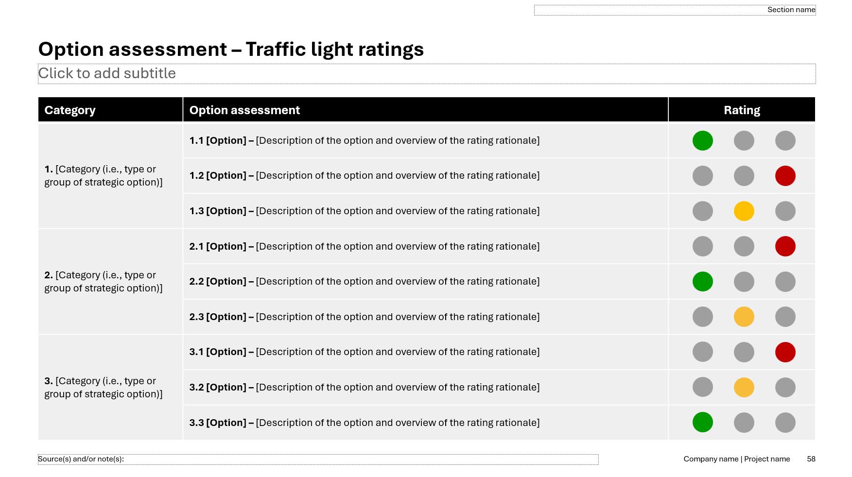 Options Evaluation Slides for Consultants – PowerTools